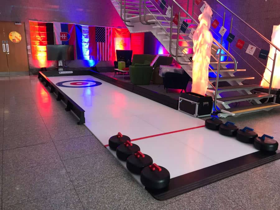 Curling Lane | Simply The Best Events Group