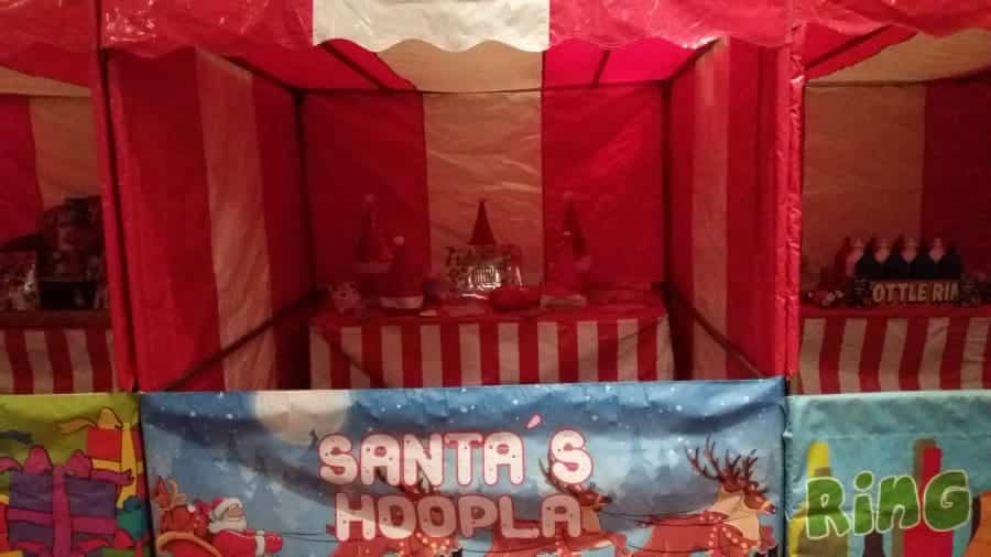 Christmas Fun Fair Stall – Santa’s Hoopla | Simply The Best Events Group